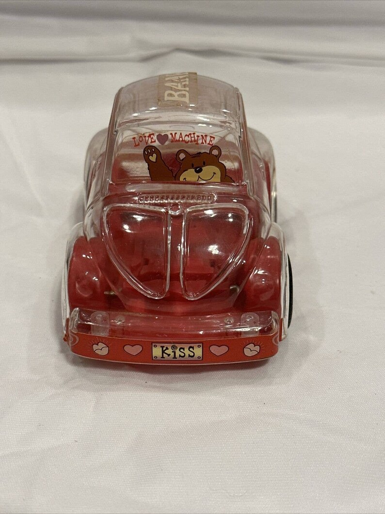Volkswagen VW Bank Candy Holder Vintage Plastic License Plate KISS ...