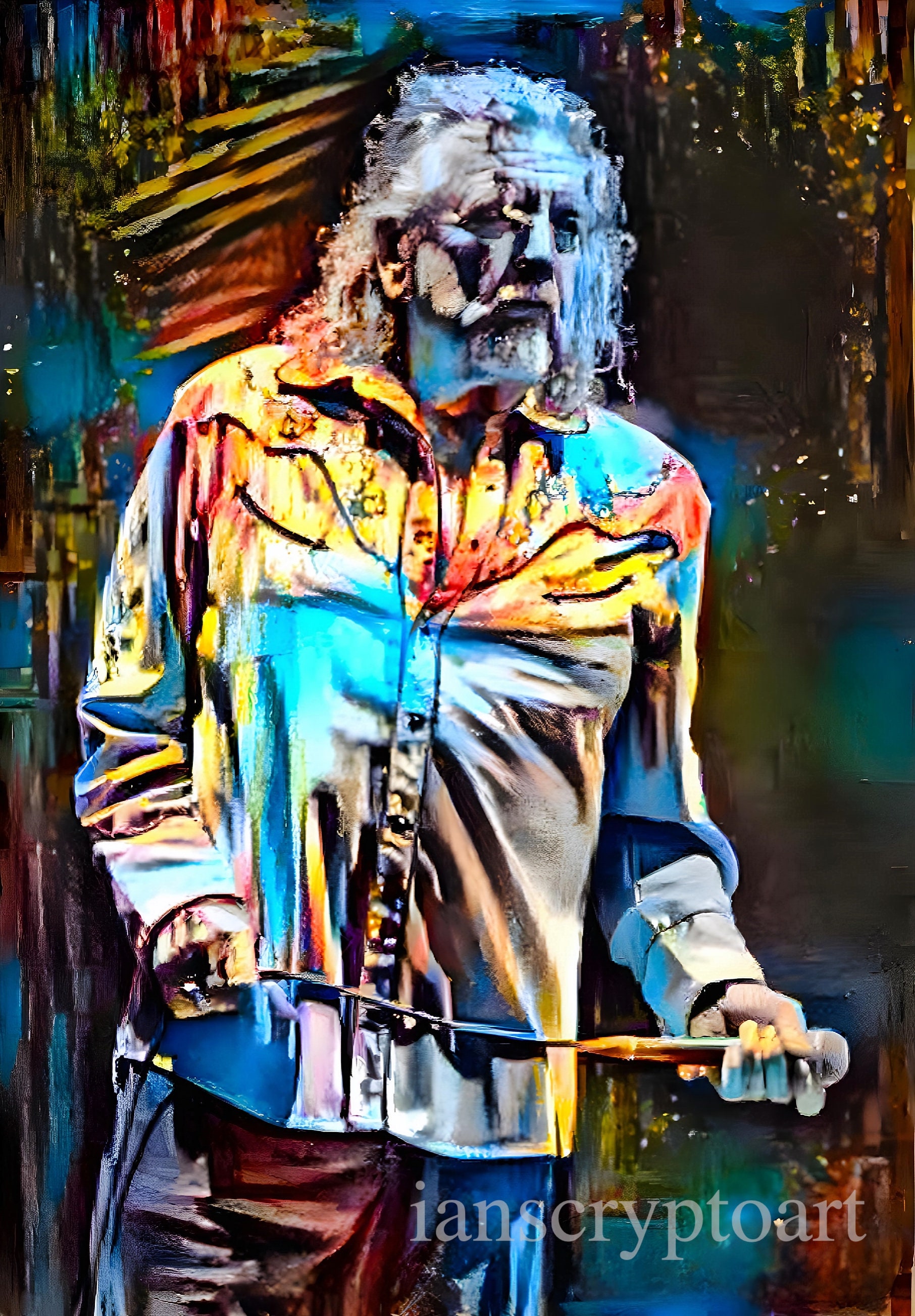 Robert Plant, Robert Plant Poster, Led Zeppelin, Led Zeppelin Poster - Etsy