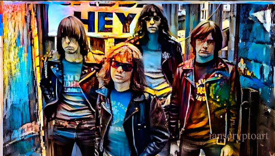 The Ramones, the Ramones Poster, Ramones T-shirt, Limited Edition Prints,dated,signed and ...
