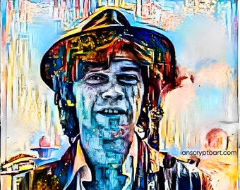 THE BAND Levon Helm Robbie Robertson Rick Danko Richard Manuel Garth ...