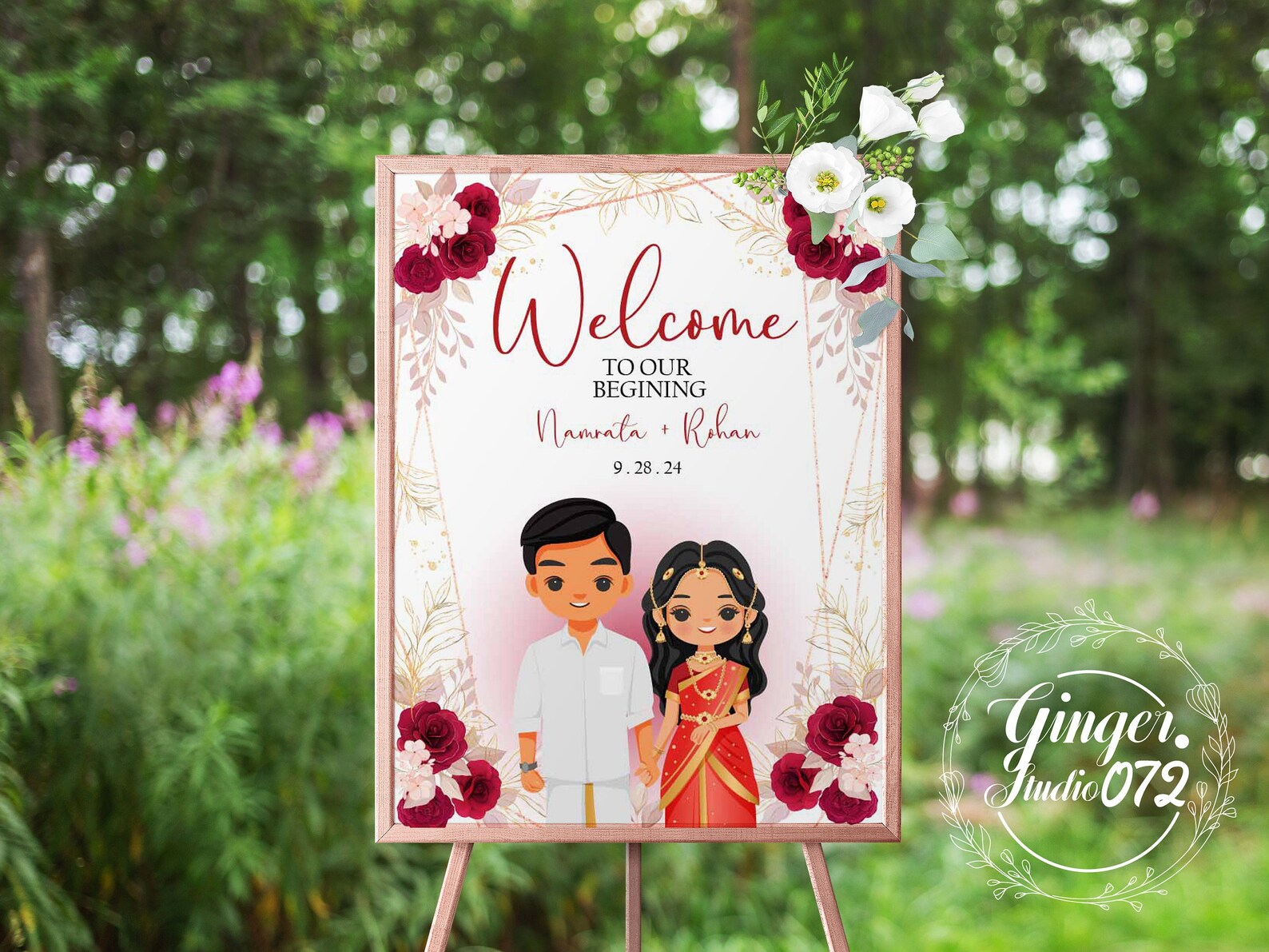 Cute Welcome Wedding Sign Welcome Sign Wedding Welcome Sign - Etsy