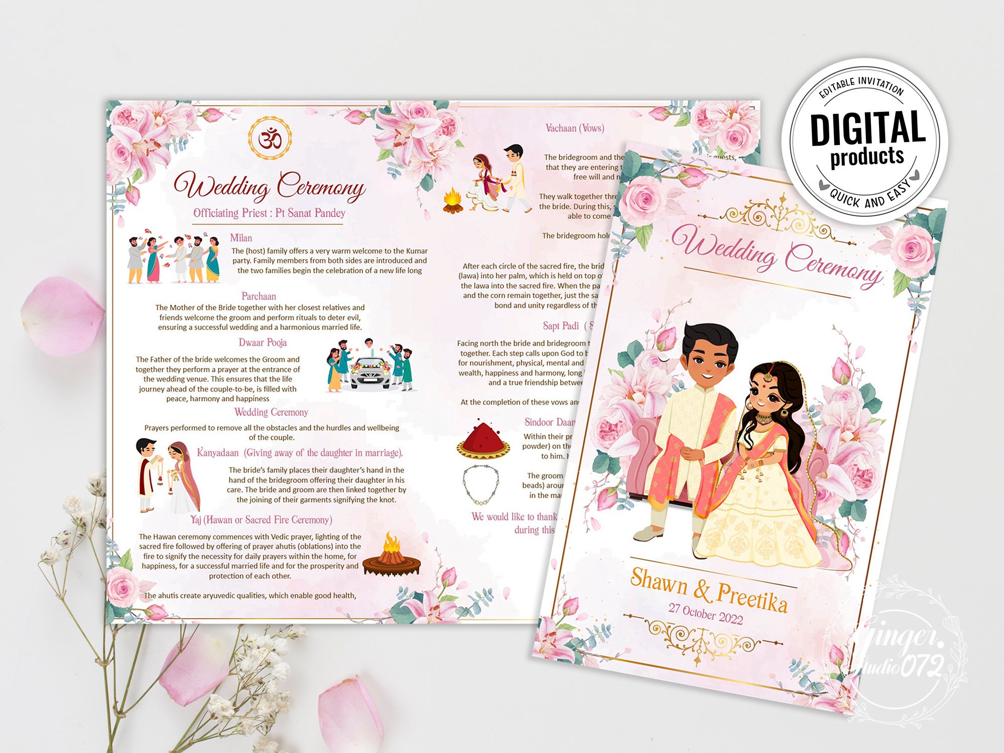 Kanyadaan Clipart Flower