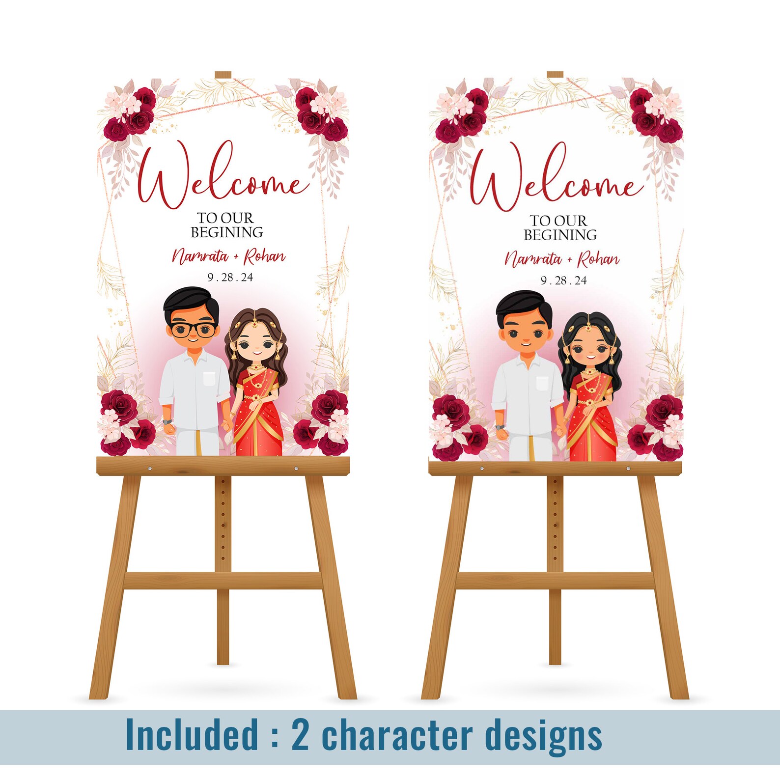 Cute Welcome Wedding Sign Welcome Sign Wedding Welcome Sign - Etsy