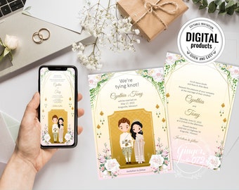 Khmer Wedding Invitation - Etsy