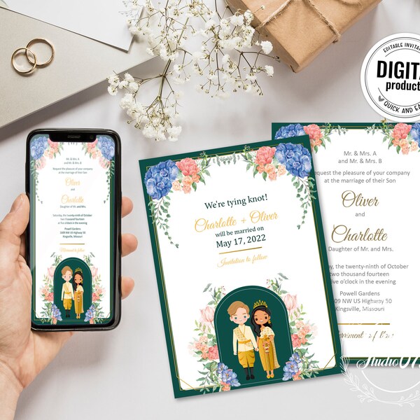Khmer Wedding Invitations - Etsy