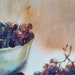 Grape Painting Original Still Life Art Light Nature Watercolor Still ...