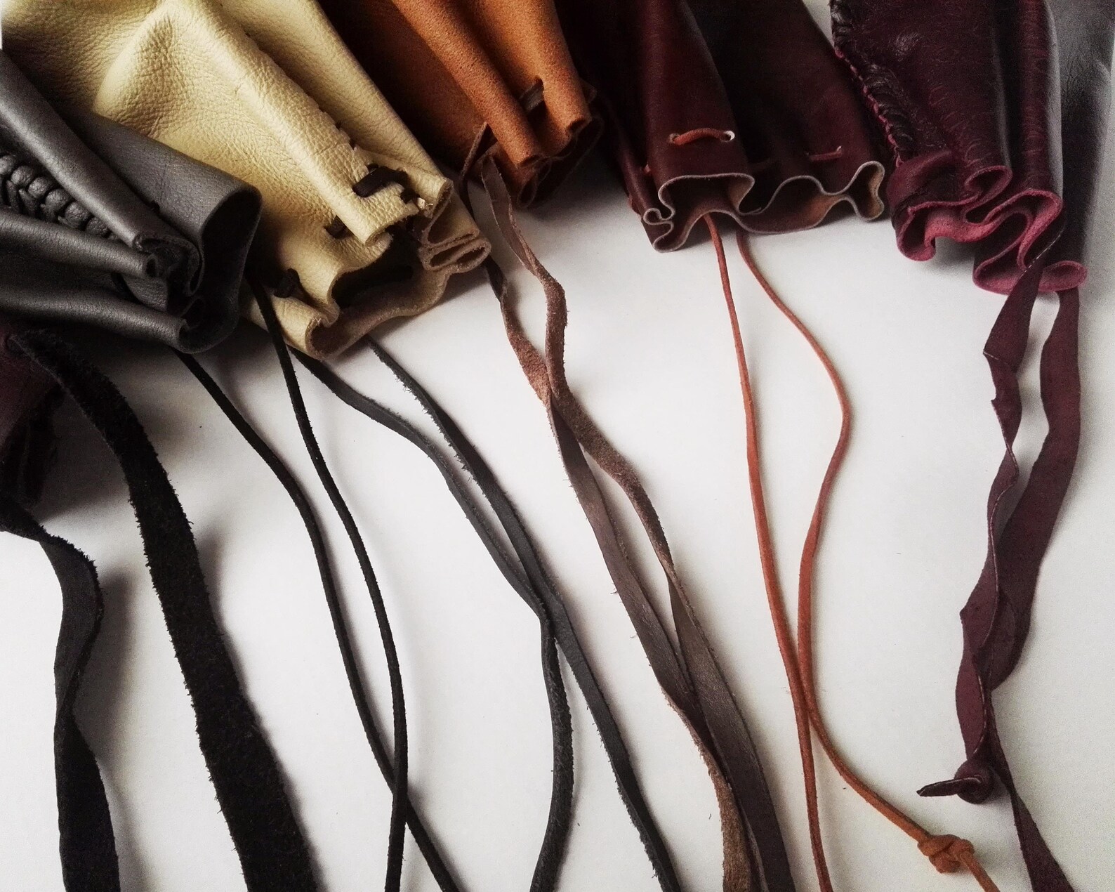 Leather Pouch Custom Designs Click for Details LARP RPG - Etsy