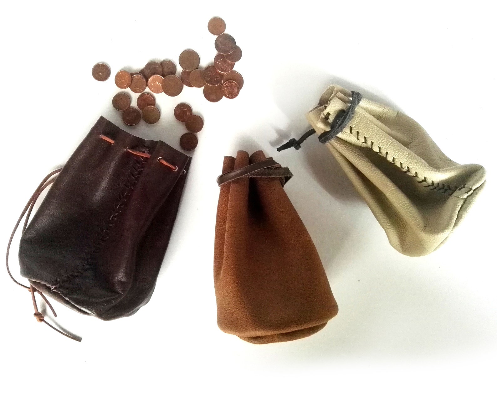 Leather Pouch Custom Designs Click for Details LARP RPG - Etsy