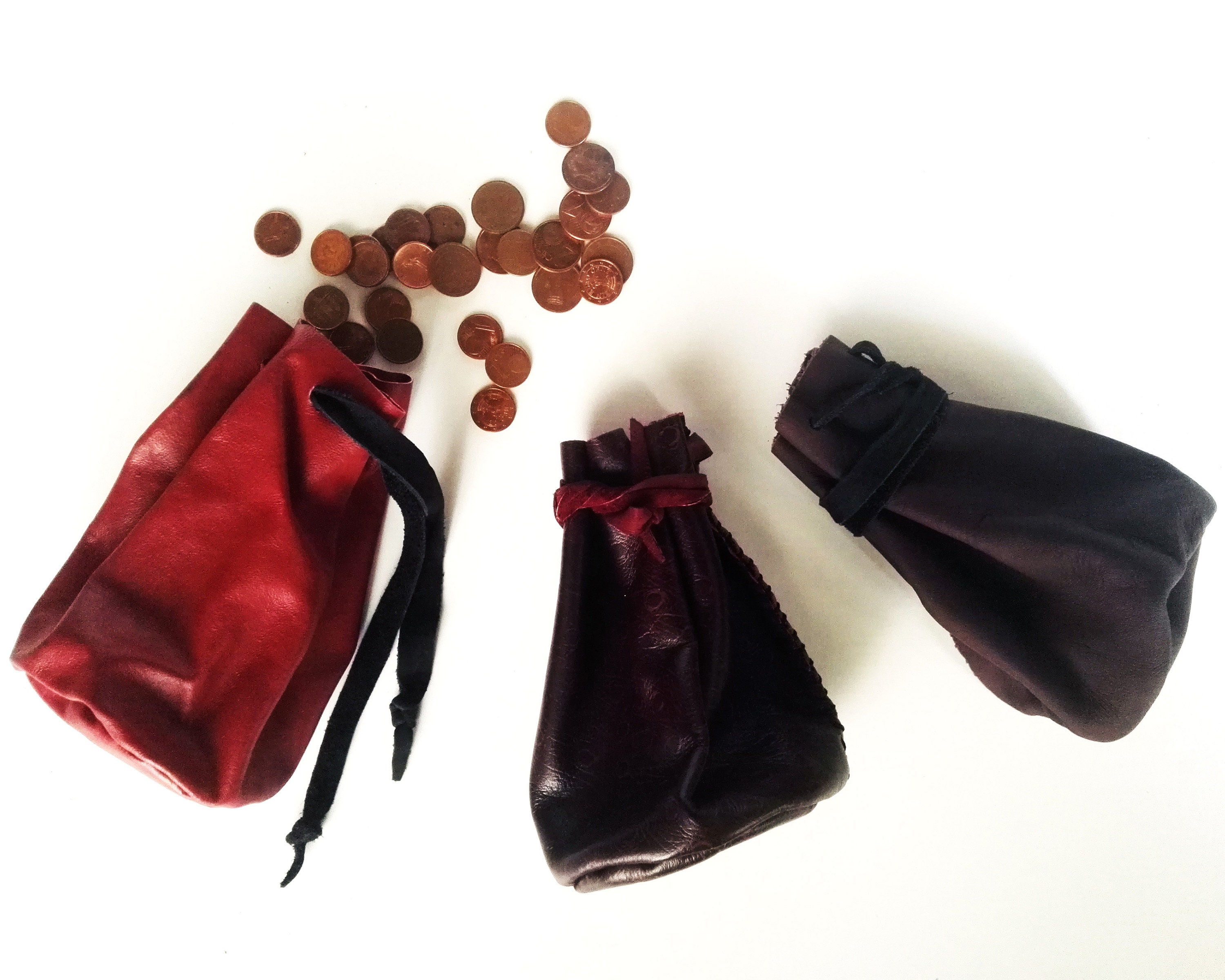 Leather Pouch Custom Designs Click for Details LARP RPG - Etsy