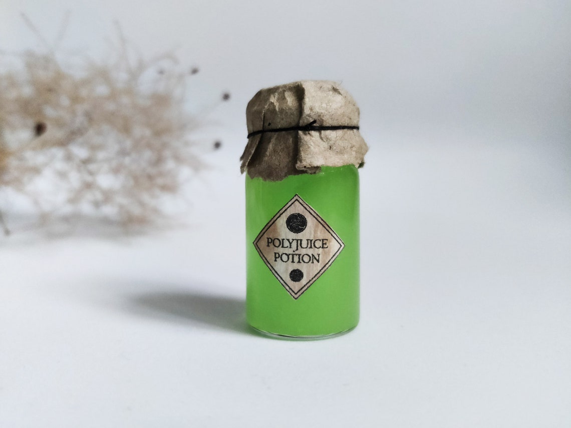 Potion Set - Truth Serum & Transformation Potion; Halloween Potions ...