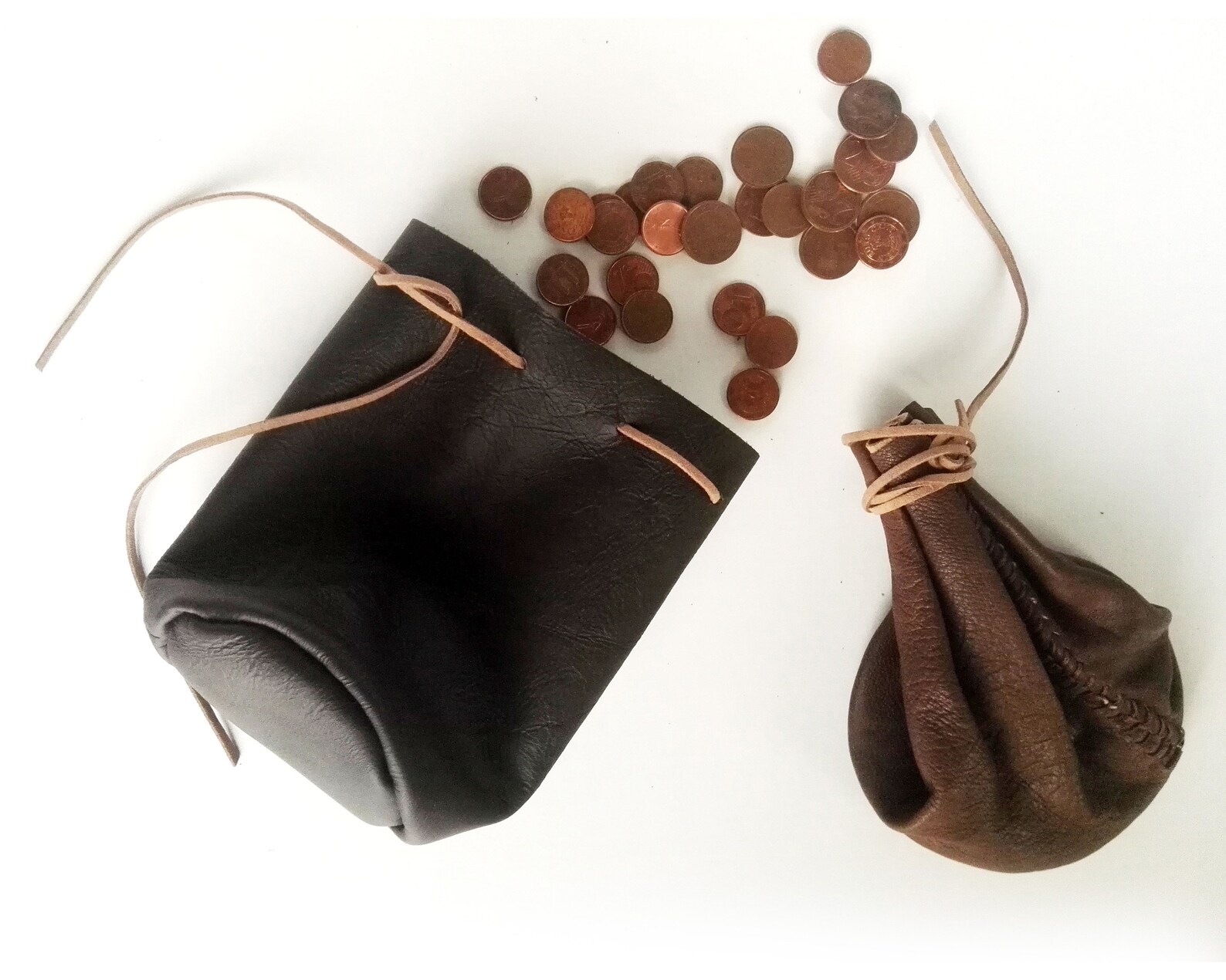 Leather Pouch Custom Designs Click for Details LARP RPG - Etsy