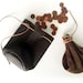 Leather Pouch, Custom Designs Click for Details LARP, RPG, Dice Bag ...