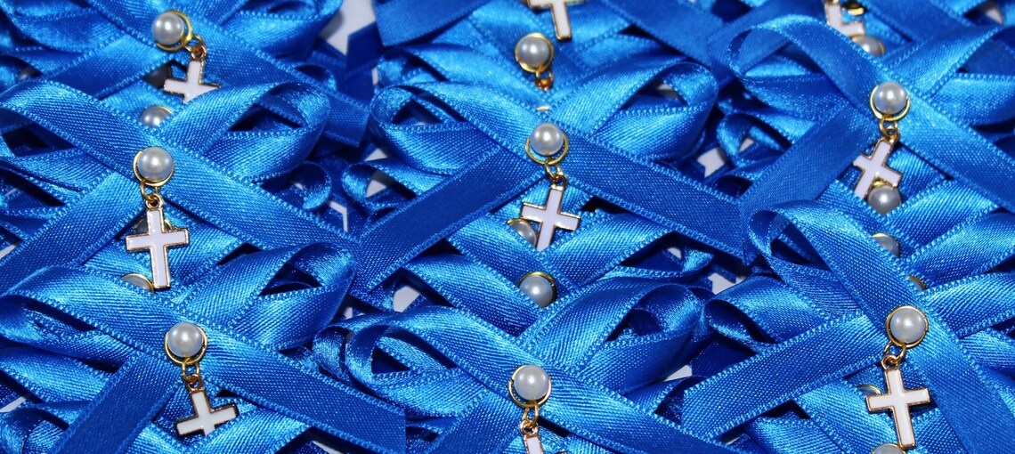 10 Pcs Martyrika Witness Pins Gold Cross With White Enamel | Etsy