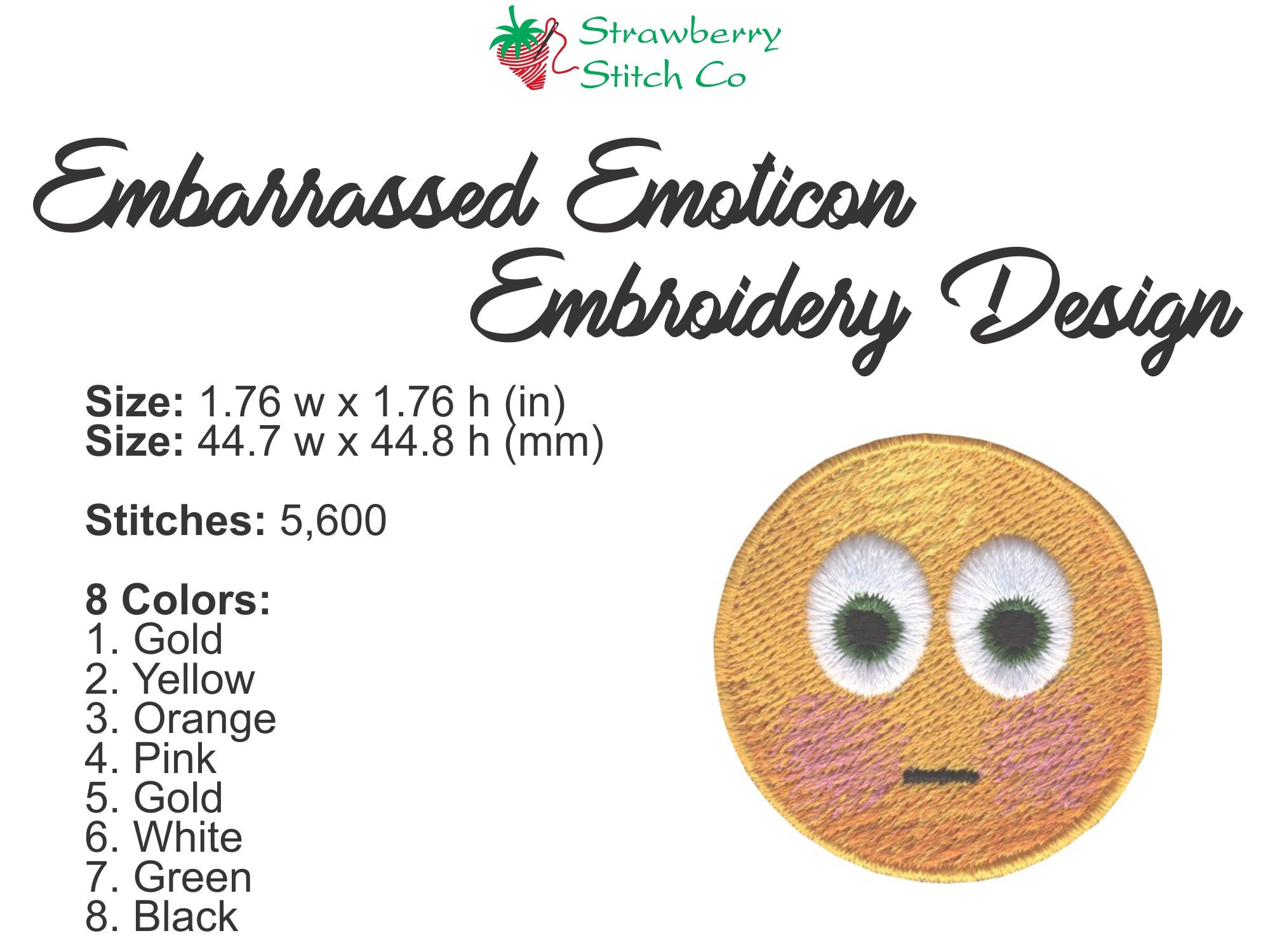 Embarrassed Emoticon Text
