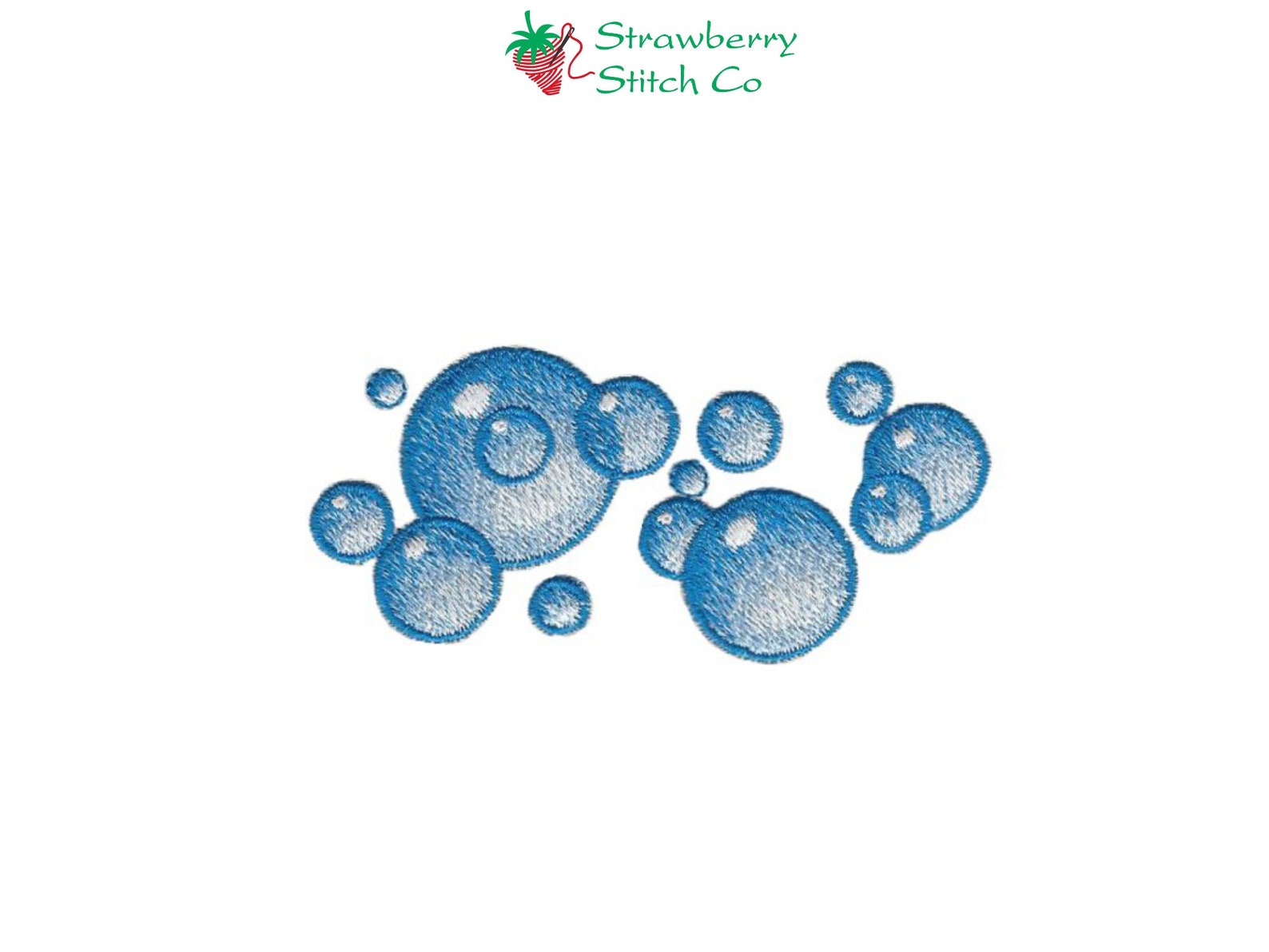 Bubbles Machine Embroidery Design Instant Download - Etsy