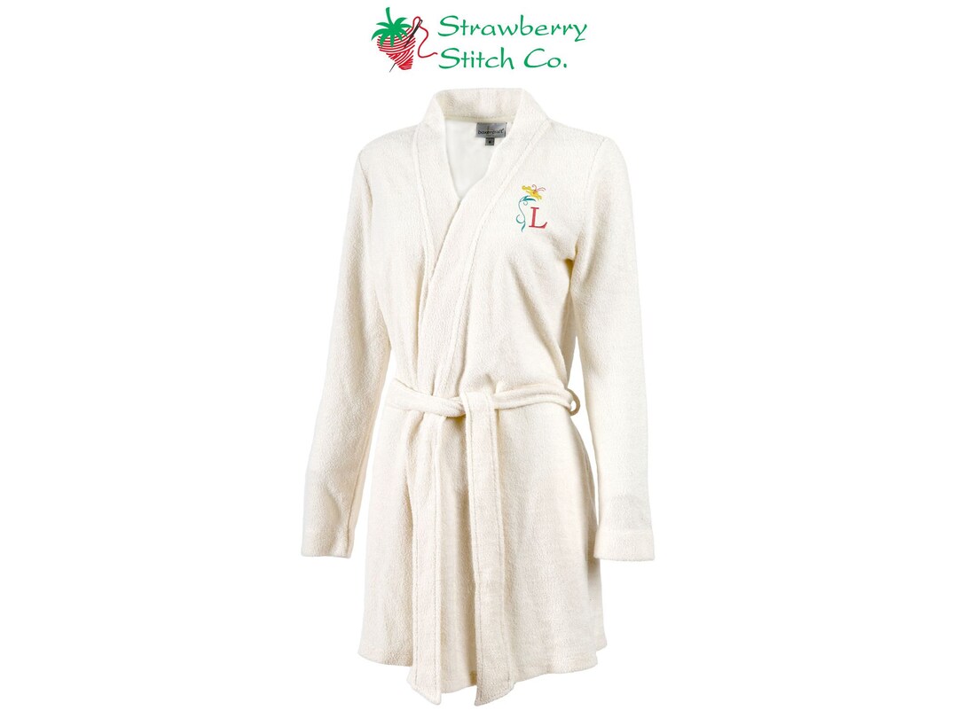 Lily Floral Robe, Bridesmaid Robe, Personalized Robe, Wedding Robe ...