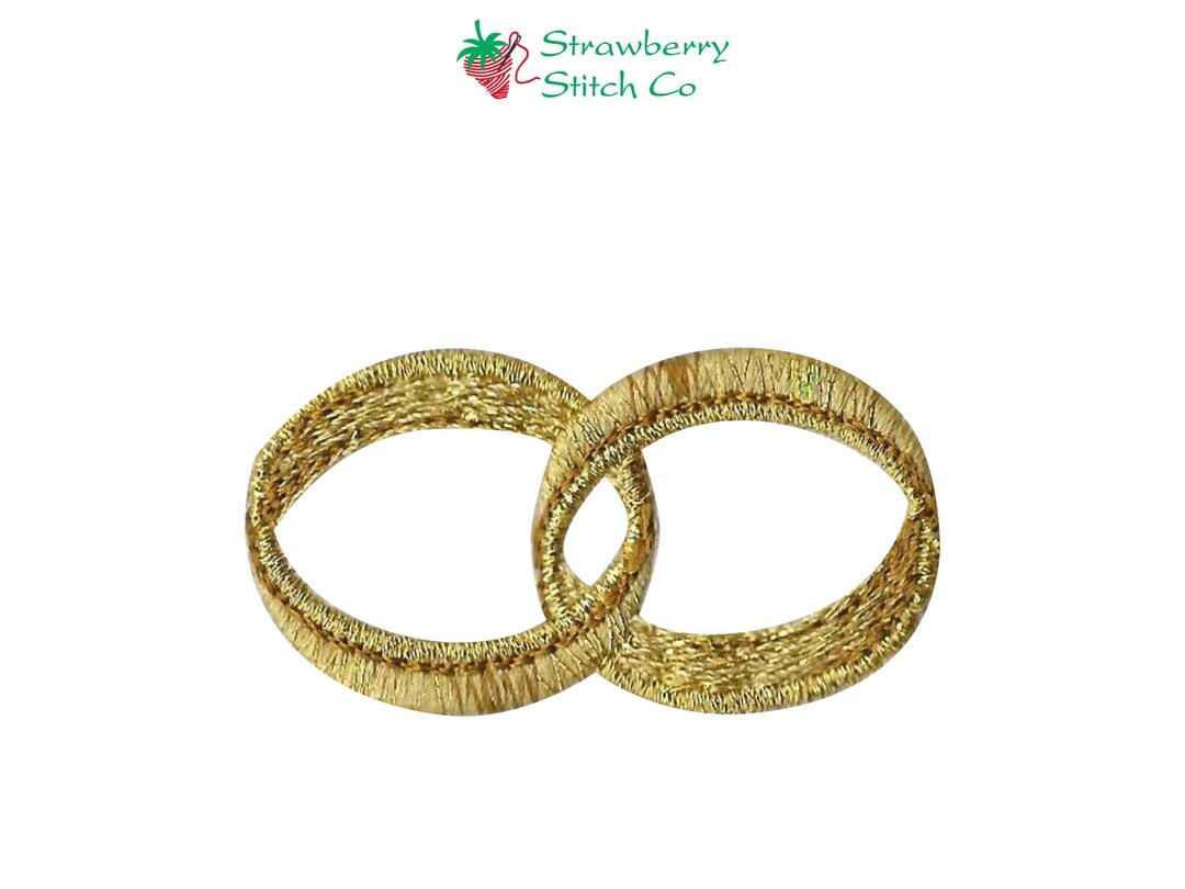 Wedding Ring Design, Wedding Bands, Embroidery Design, Instant Download ...