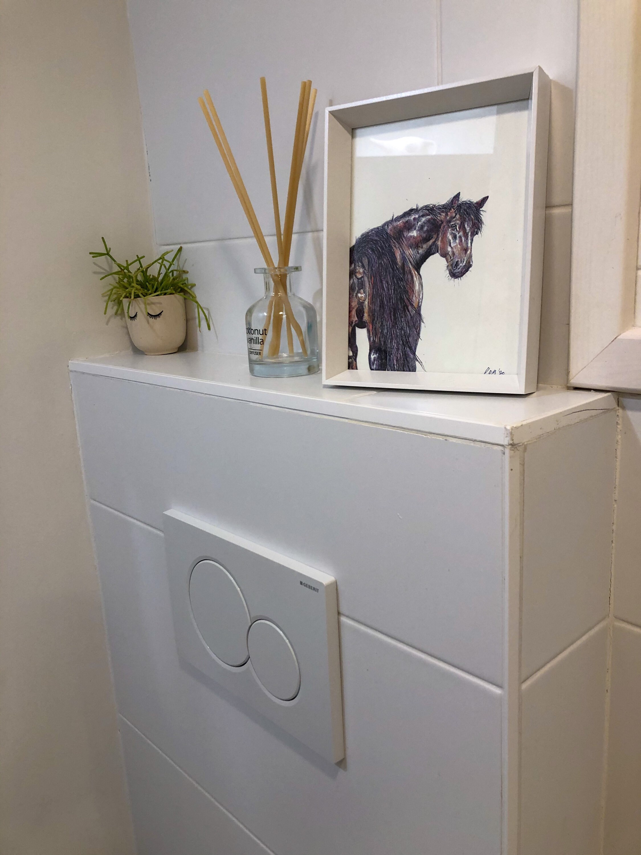 Poepen Paard Badkamer Wanddecoratie Grappig, Onzin, Kunst ...