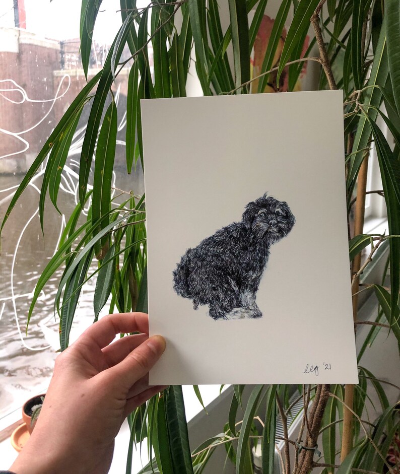 Pooping Black Dog Art Print | Funny Bathroom Toilet Poster - Etsy