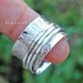 Spin Spinner Ring 925 Sterling Silver Spinner Ring for Women - Etsy