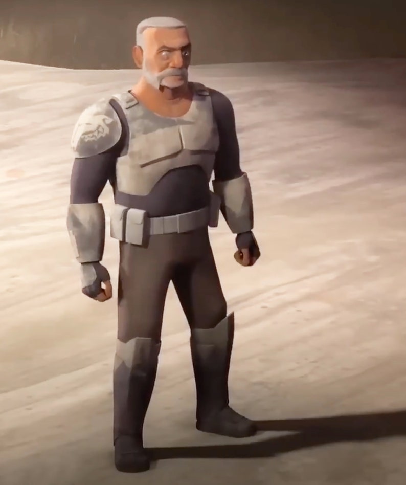 Clone Trooper Armor Old Commander Wolffe - Etsy