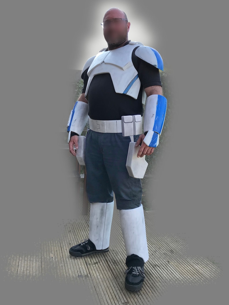 Clone Trooper Armor Old Captain Rex - Etsy