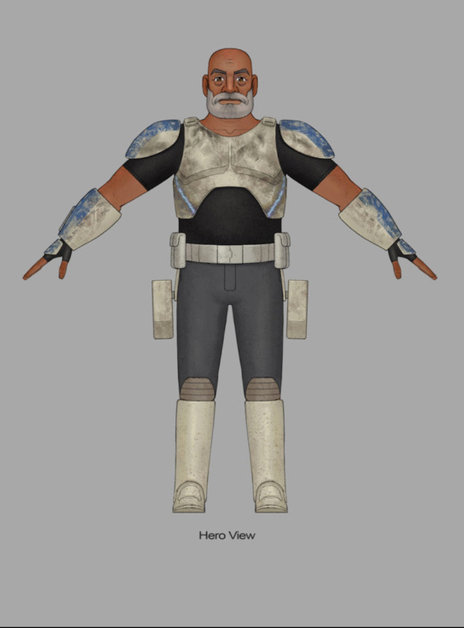 Clone Trooper Armor - Old Captain Rex - Etsy UK