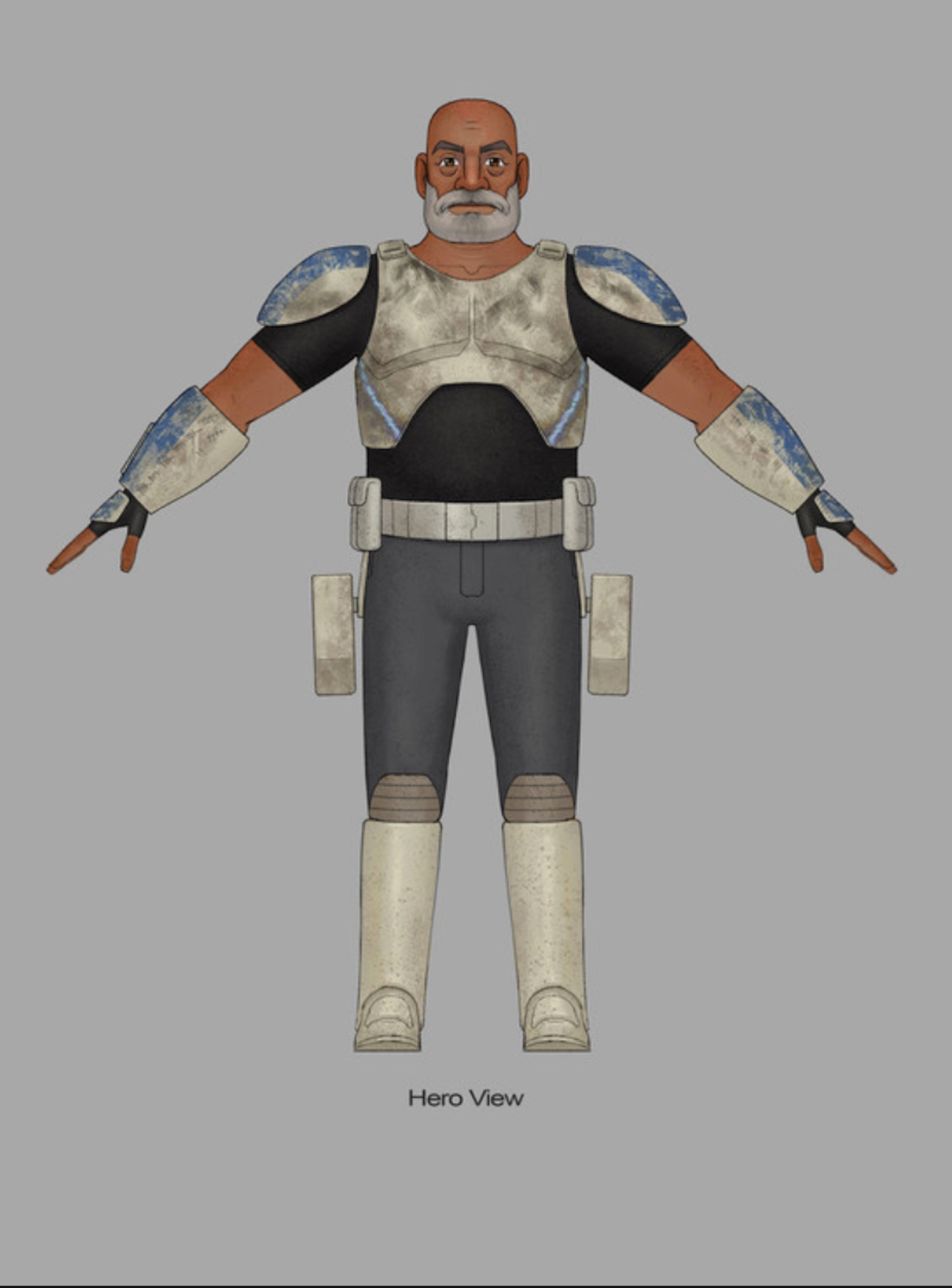 Clone Trooper Armor - Old Captain Rex - Etsy UK