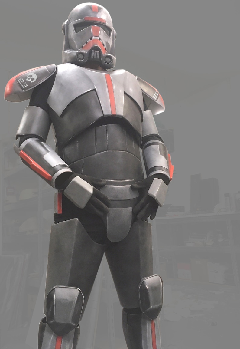 Clone Trooper Bad Batch Hunter Armor With Backpack - Etsy