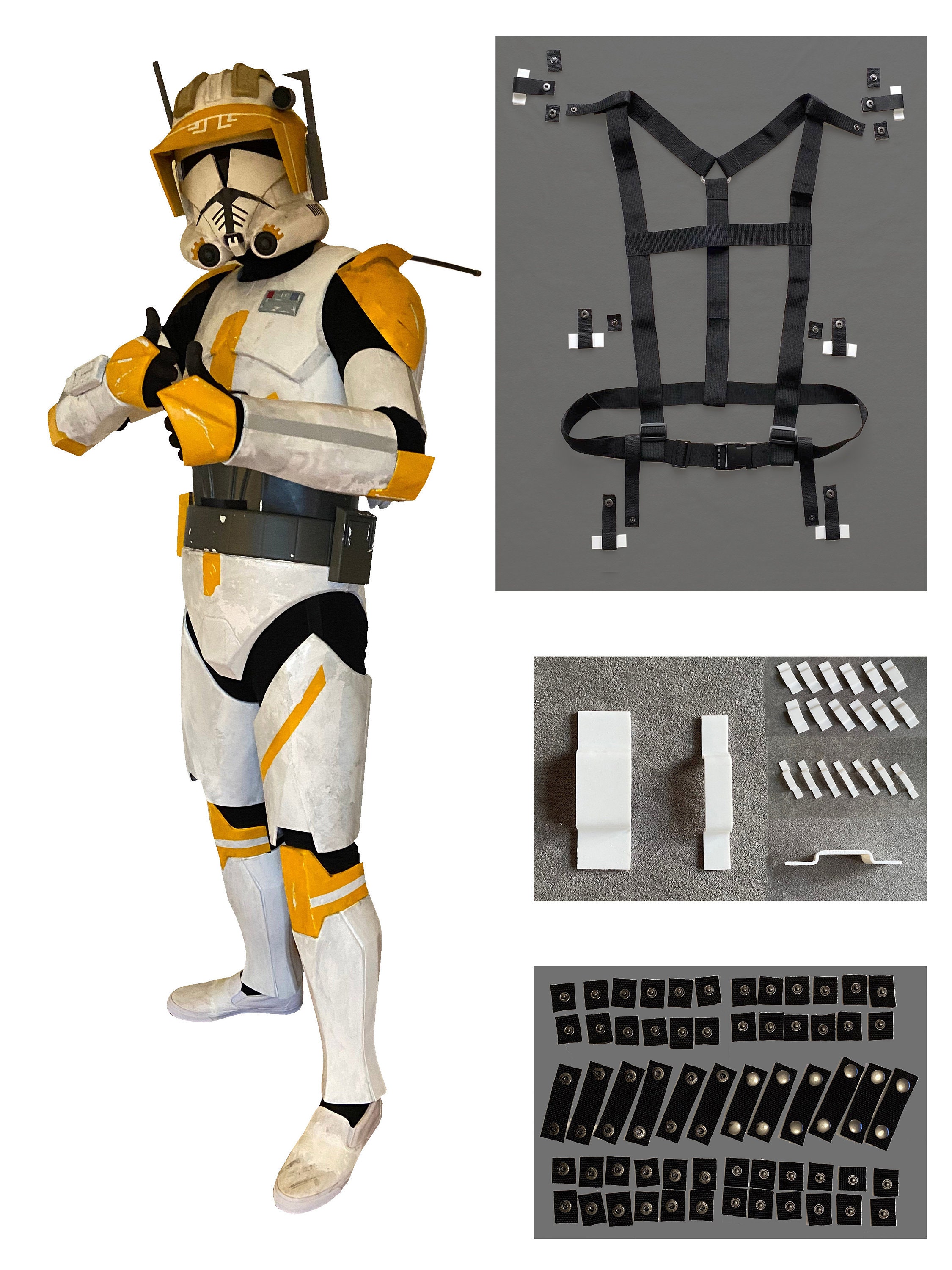 Clone Trooper Armor - Animated Season 4 With Harness Kit - Etsy