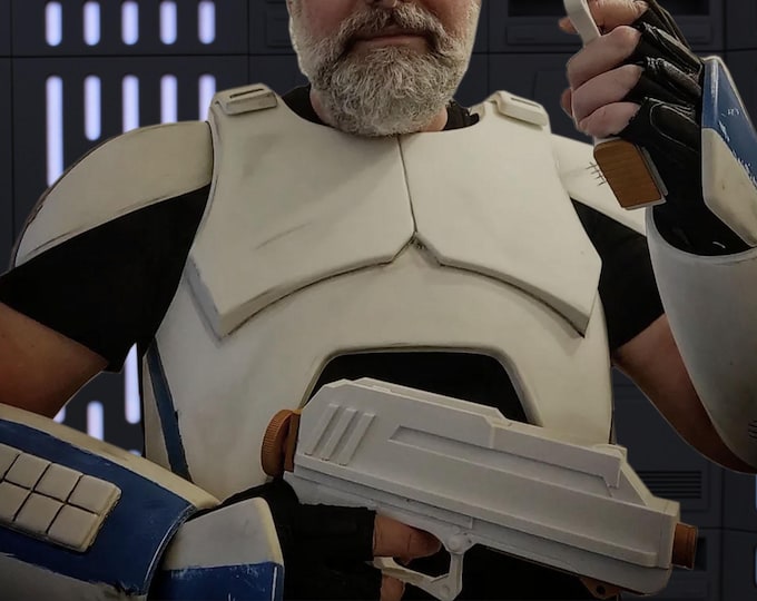 Clone Trooper Armor Old Captain Rex - Etsy UK