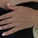 Hand Chain, Dainty Gold Hand Chain, Silver Finger Chain, Chain Bracelet ...