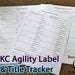 Blue AKC Scent Work Printable Competition Dog Training Forms Log Title ...