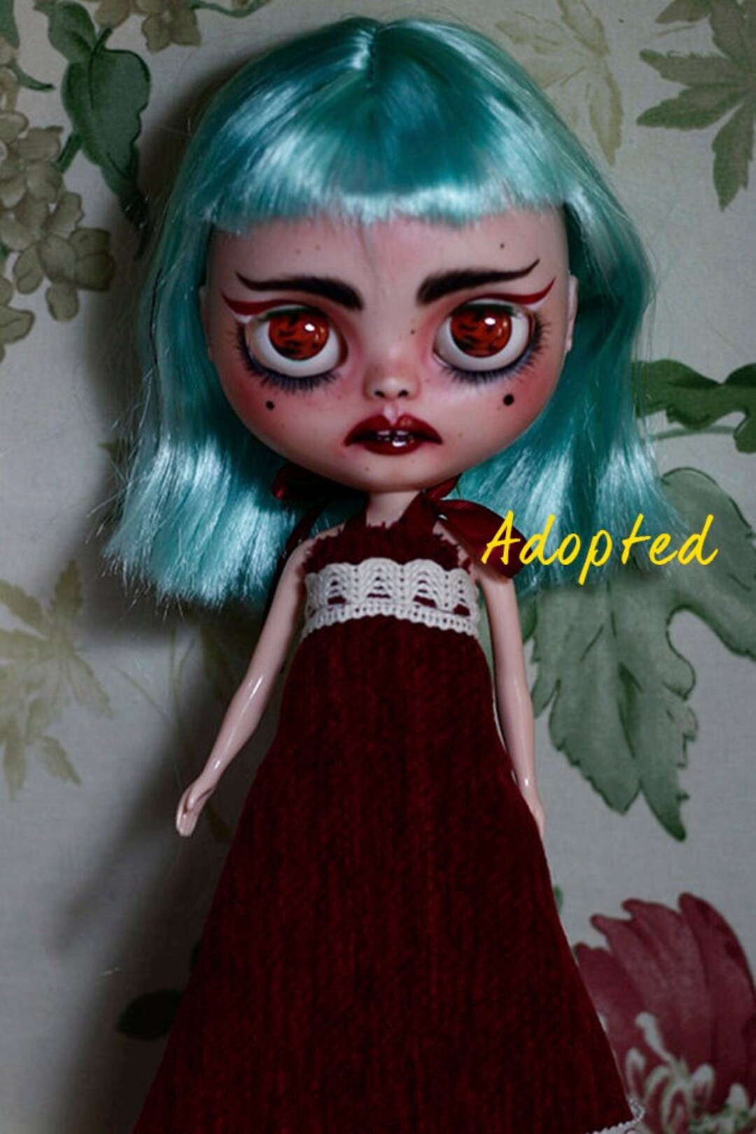 SOLD_OUT LU. Custom Blythe Doll. Unique Hand Made Doll 1/6 - Etsy