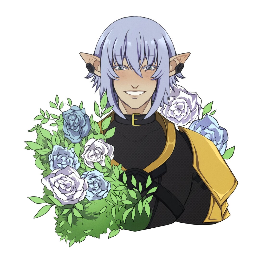 Haurchefant Inspired Vinyl Sticker - Etsy