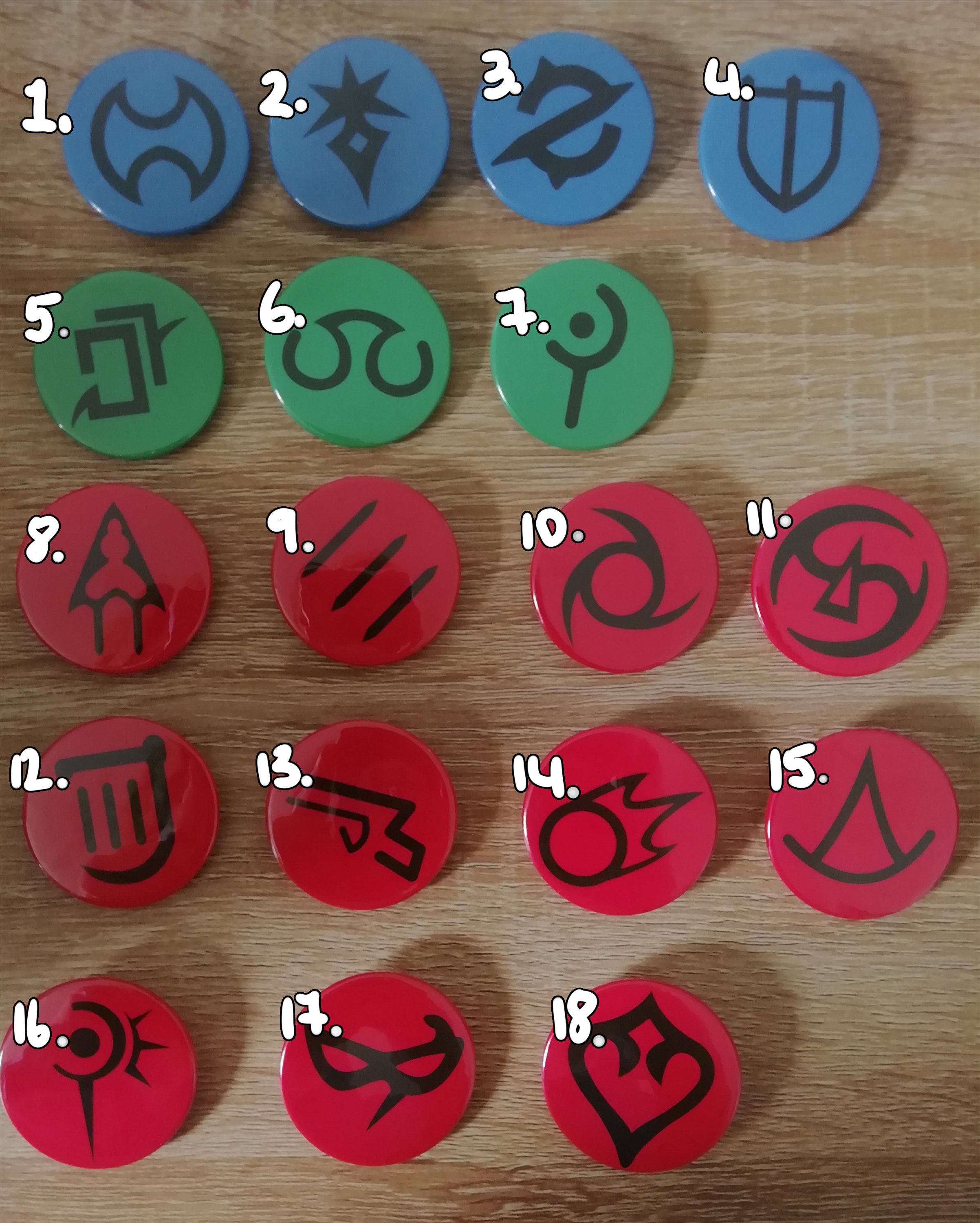 FFXIV 1.5inch Pinback Job Buttons/badge - Etsy