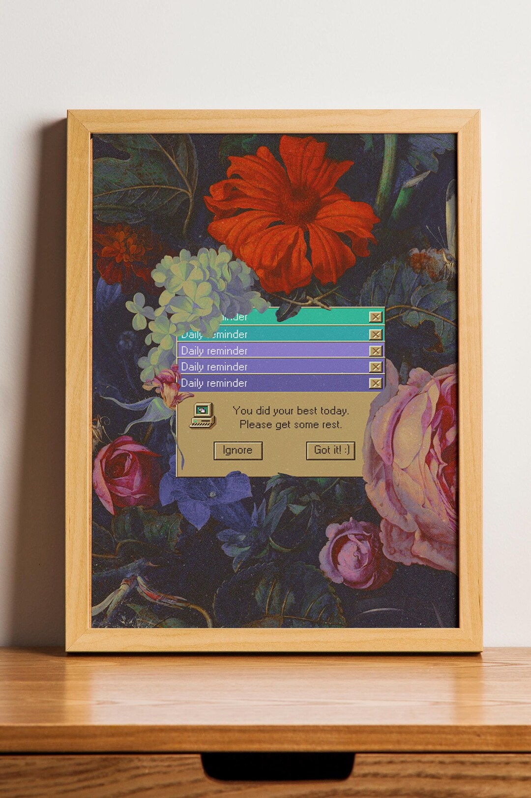 Motivational Poster Daily Reminder – A Gentle Reminder to Rest and Find ...