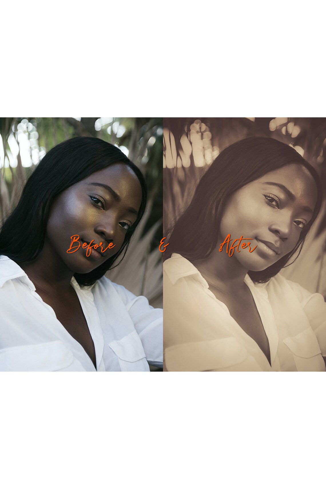 30 SEPIA PORTRAIT Lightroom Presets Sepia Matte Faded / - Etsy