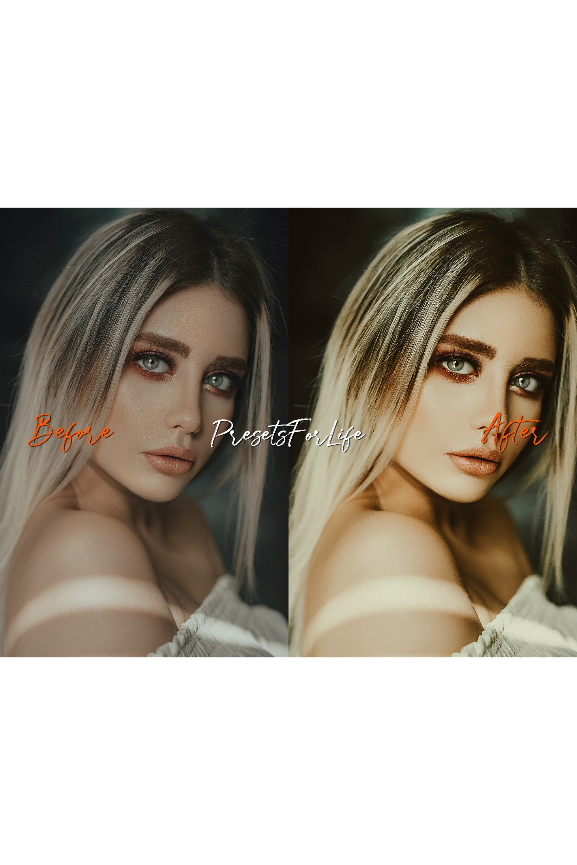 Nostalgia Portrait Lightroom Presets | Face, Skin Tone Retouch (mobile ...