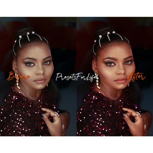 10 PERFECT MAKEUP Lightroom Mobile and Desktop Presets / Makeup and ...