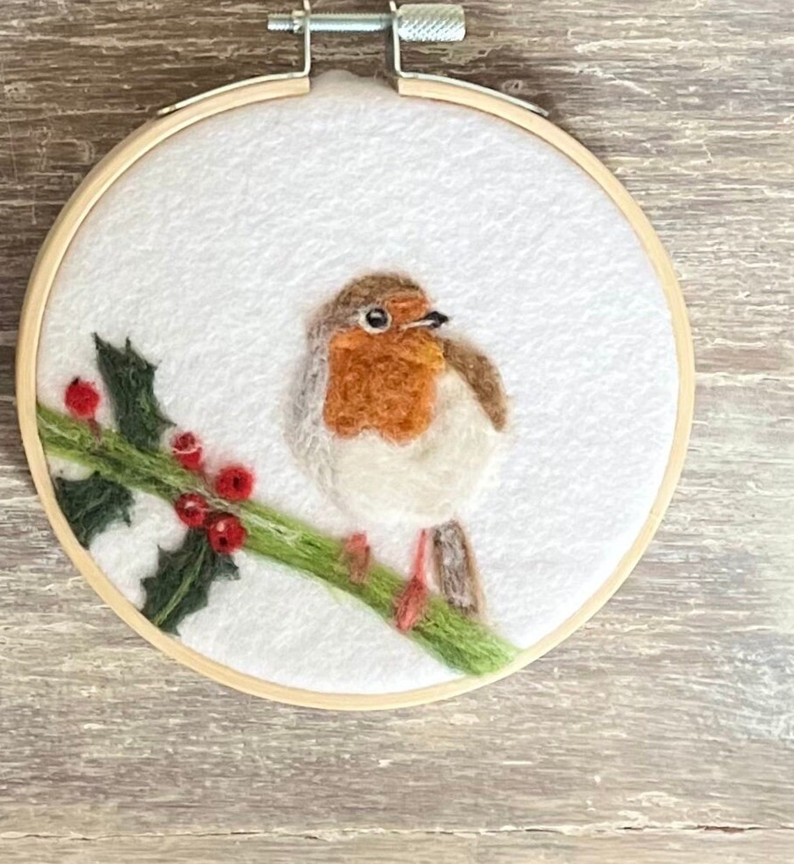 Needle Felted Robin - Original Art JAEBYJAE - Etsy UK