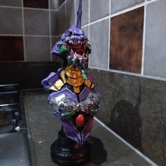 FAN MADE INSPIRED neon genesis evangelion unit 01 bust Memorabilia Art ...