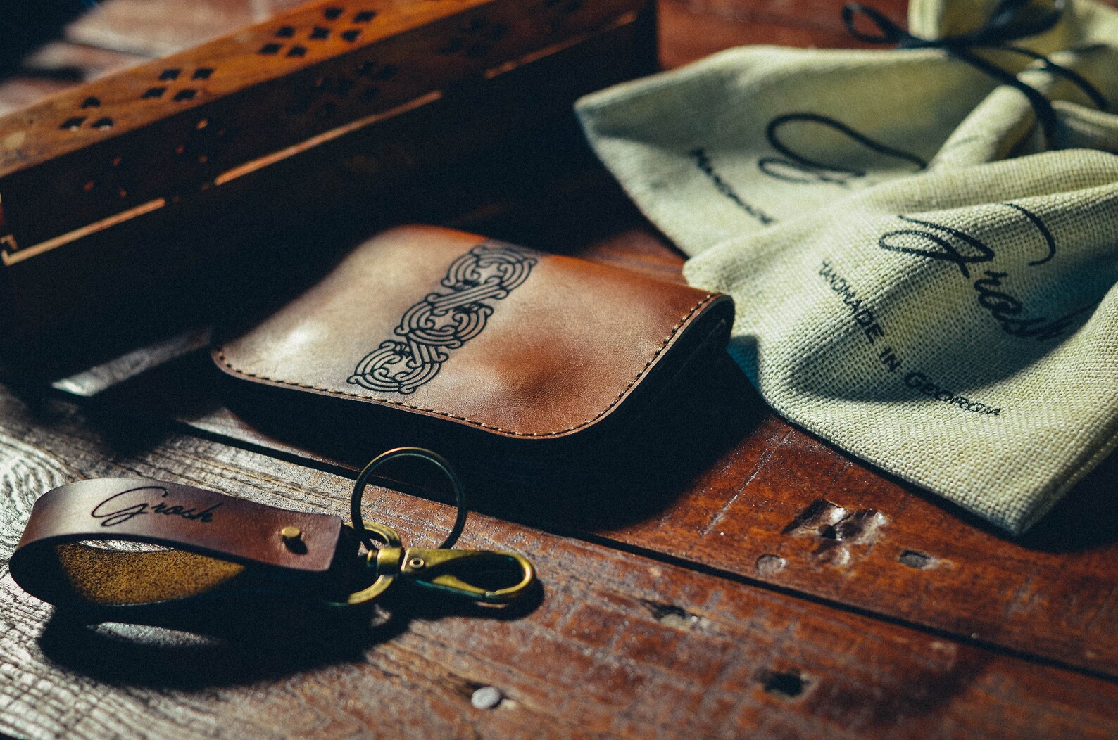 Personalized Leather Keychain for Men Leather Keychain Belt | Etsy