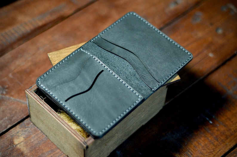Front Pocket Trifold Wallet for Men Stylish Minimalist Wallet - Etsy