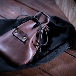 Leather Bucket Bag for Coins, Personalized Bucket Bag, Monogrammed ...