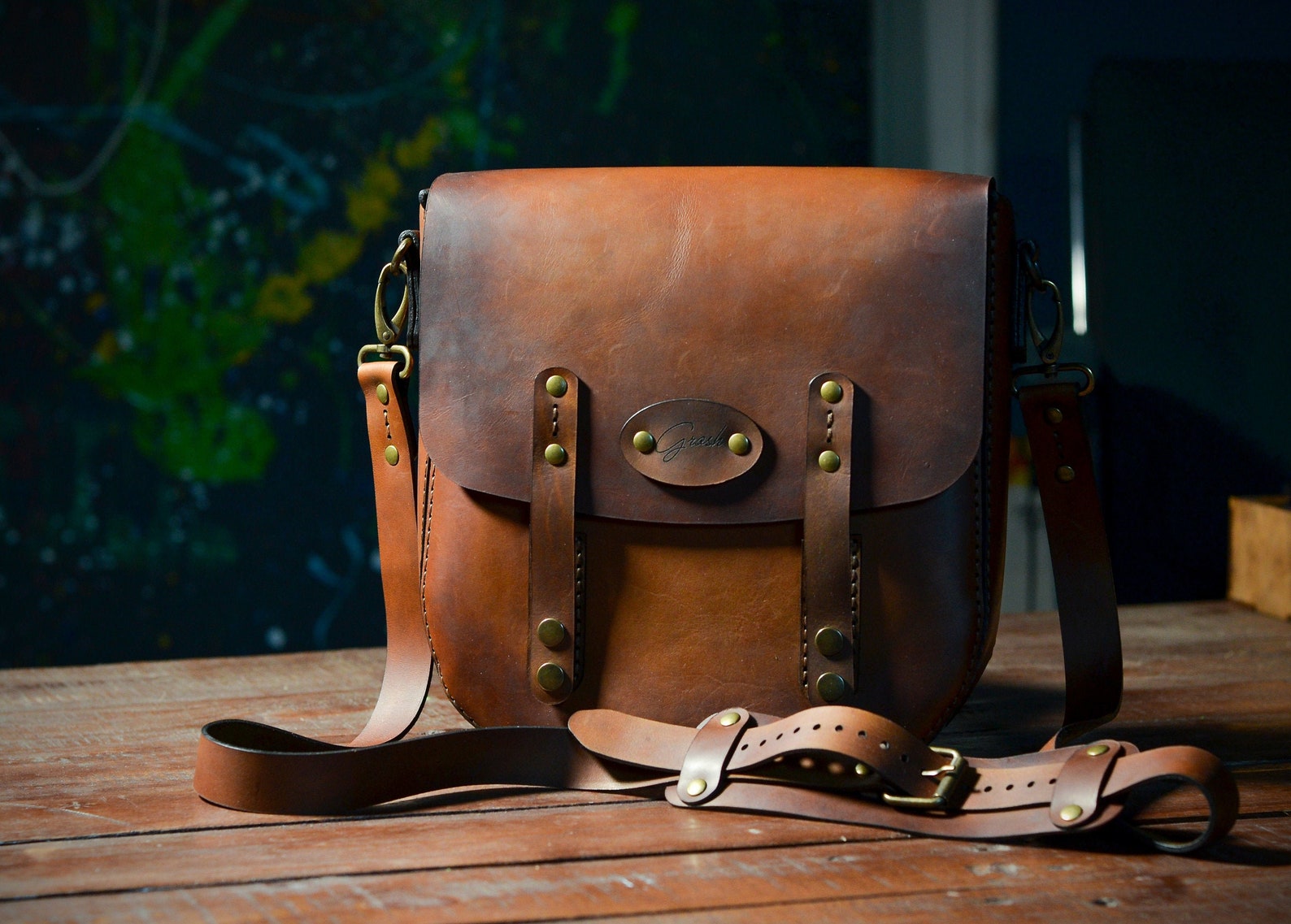 Messenger Bag Women Leather Messenger Backpack Women's - Etsy