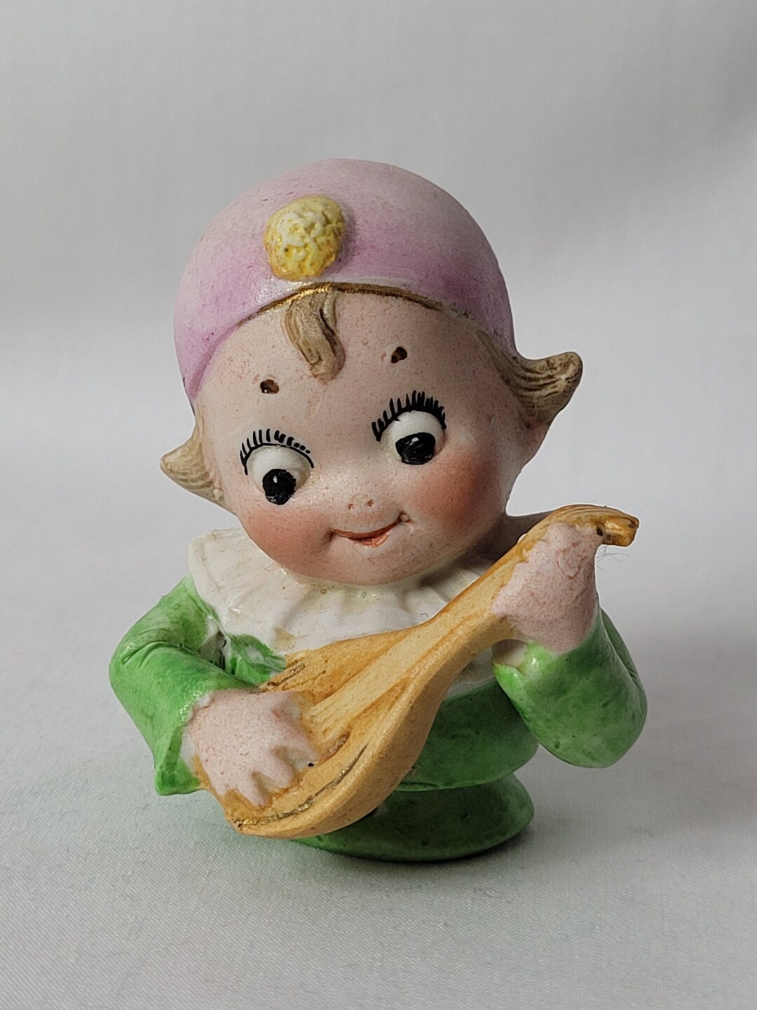 Conta & Boehme Half Doll, Antique 1920s Little Boy With Lute - Etsy