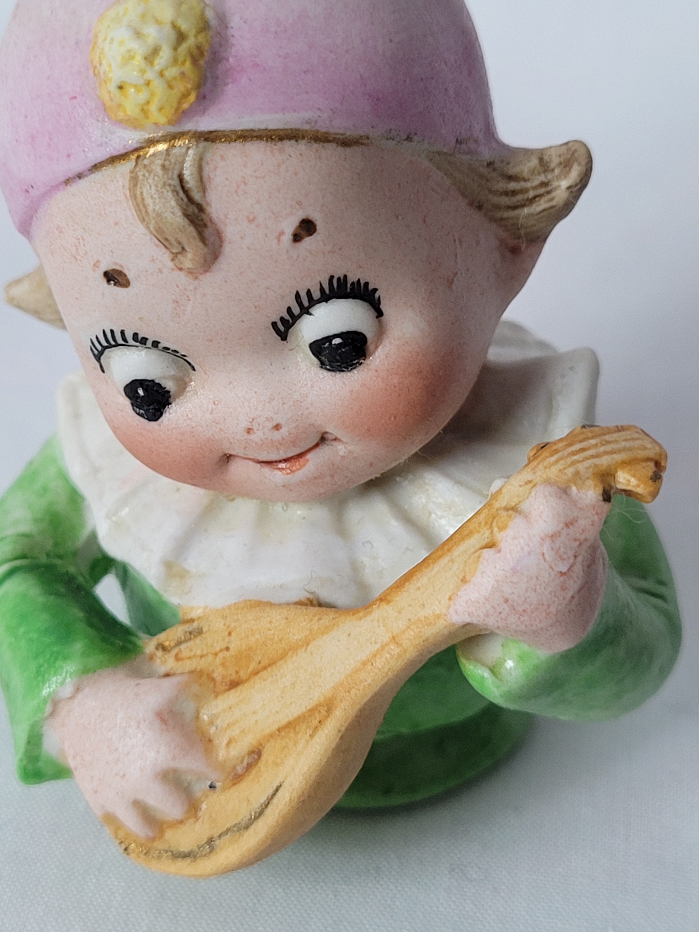 Conta & Boehme Half Doll, Antique 1920s Little Boy With Lute - Etsy