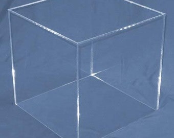 Clear Plexiglass Cube - Etsy