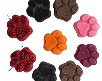 Paw Print Candles - Etsy